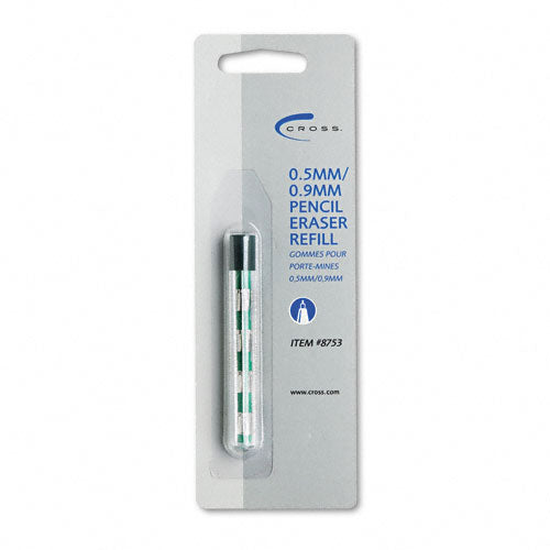 Cross Five 0.5mm/0.9mm Pencil Erasers Per Card 8753– swoveldirect.com