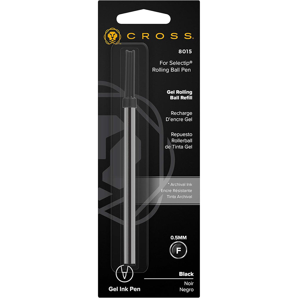 Cross Fine Black Gel Rollerball Refill (0.5MM) 8015– swoveldirect.com